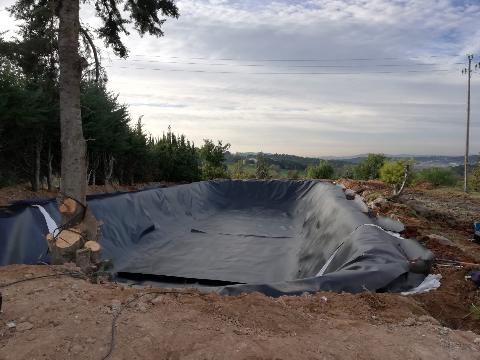 Balsa de agua - Impermeabilización de balsas de agua, depósitos y terrazas